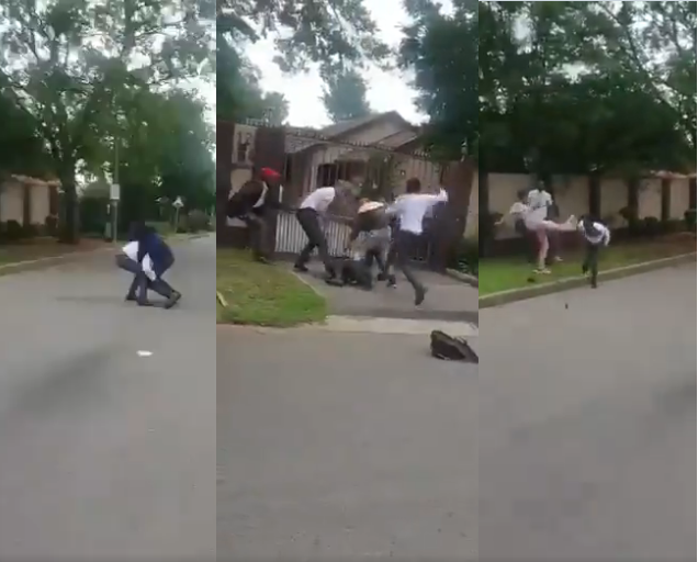 Video: Edenglen High School pupils massive fight was sparked by R25 ...