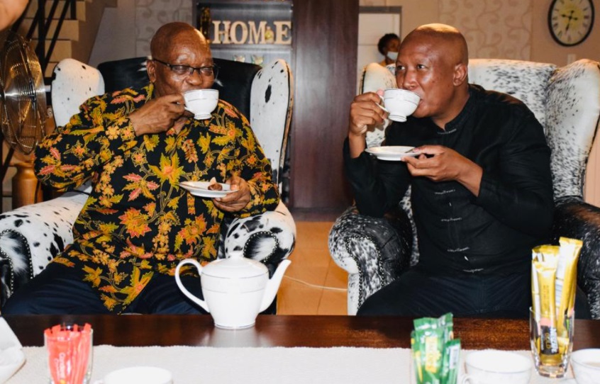 Pictures: Is this Jacob Zuma’s favourite Nkandla tea outfit?