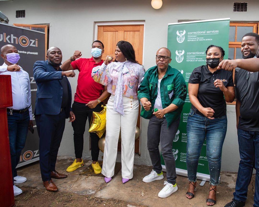Watch: Mamkhize builds and gives 20 houses to the less privileged, wins ...