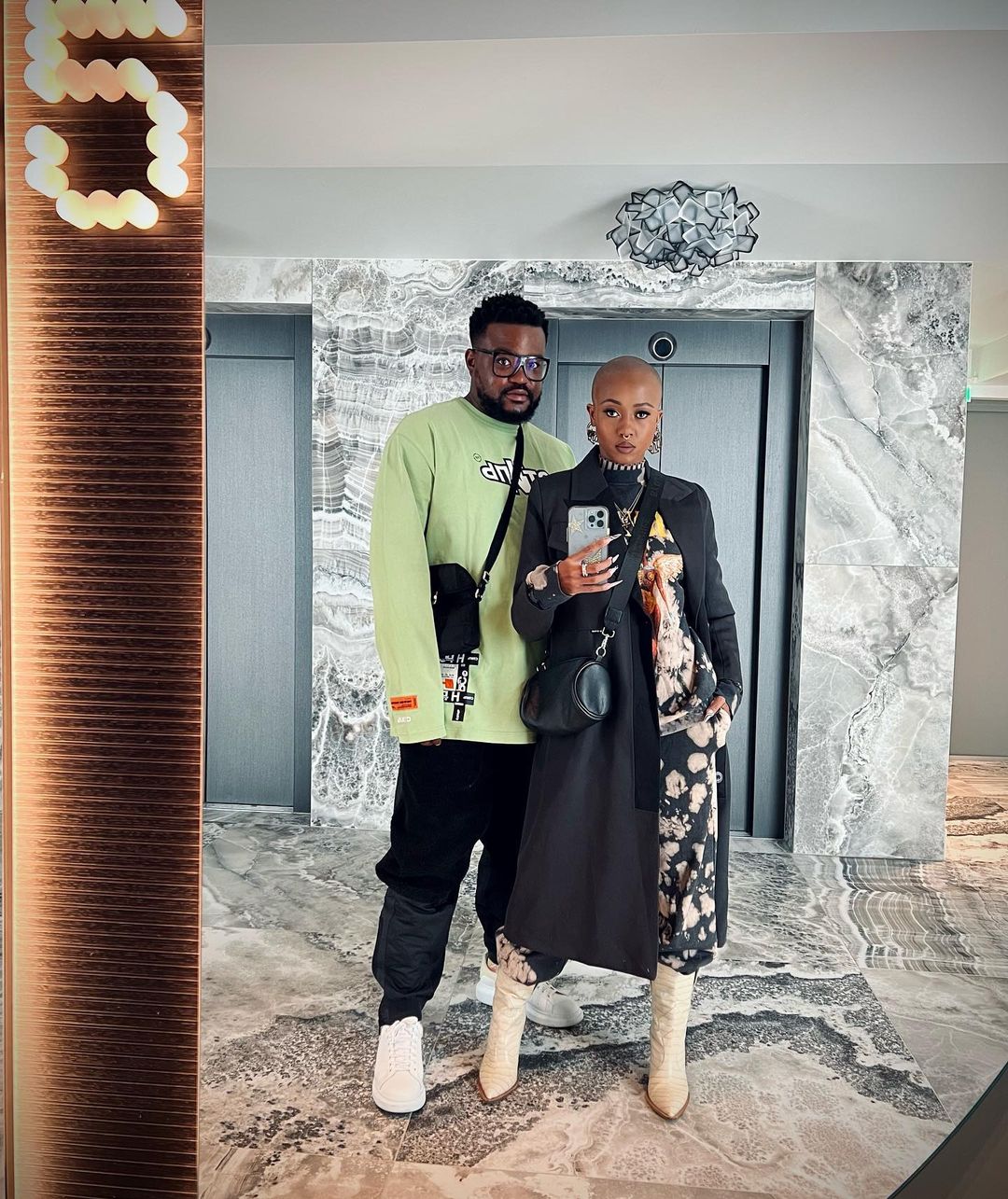 In Pictures: Inside Moozlie's Estonia vacation with boyfriend Sbuda Roc