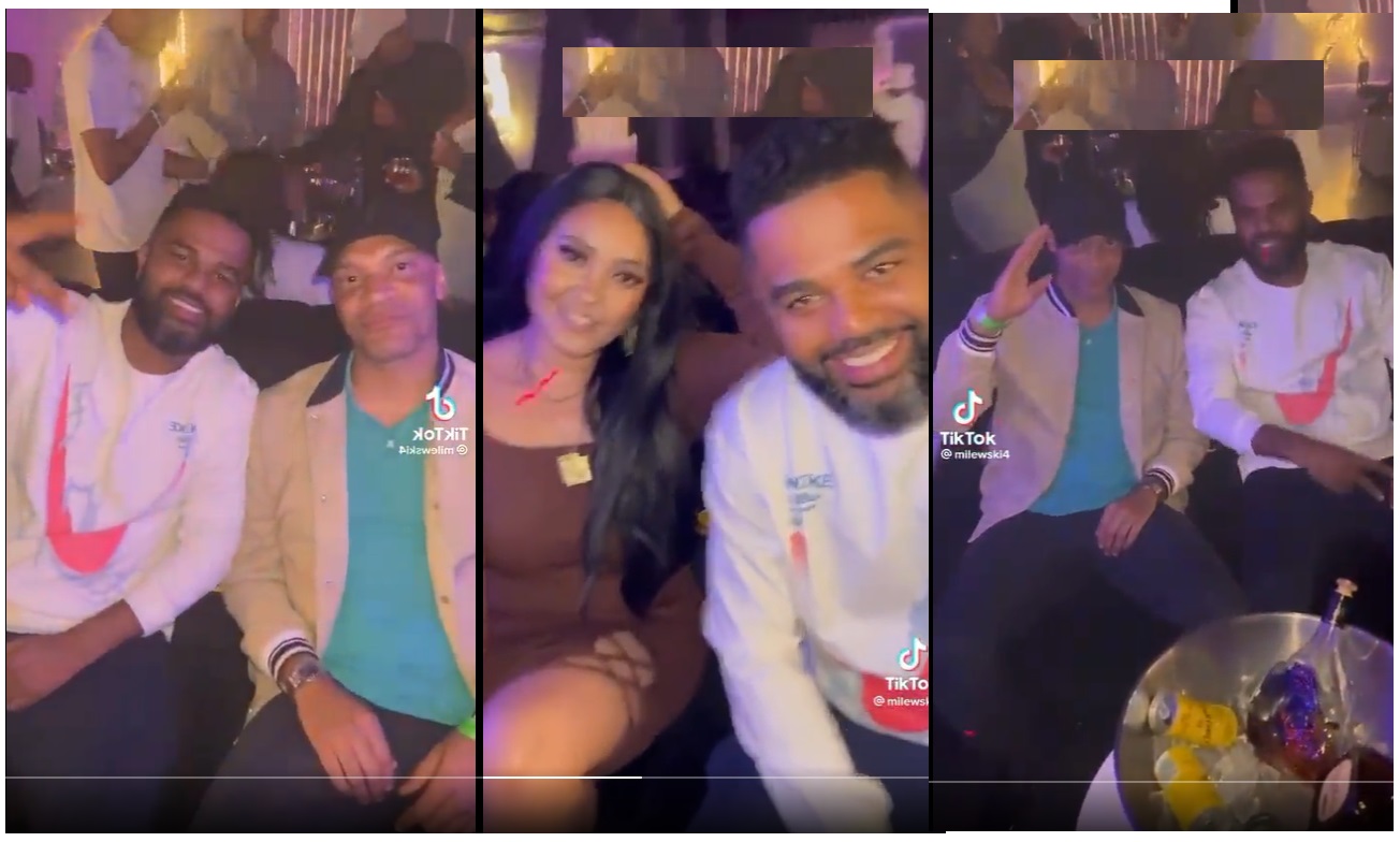 Watch: Quinton Jones spotted out clubbing with friends amid divorce drama