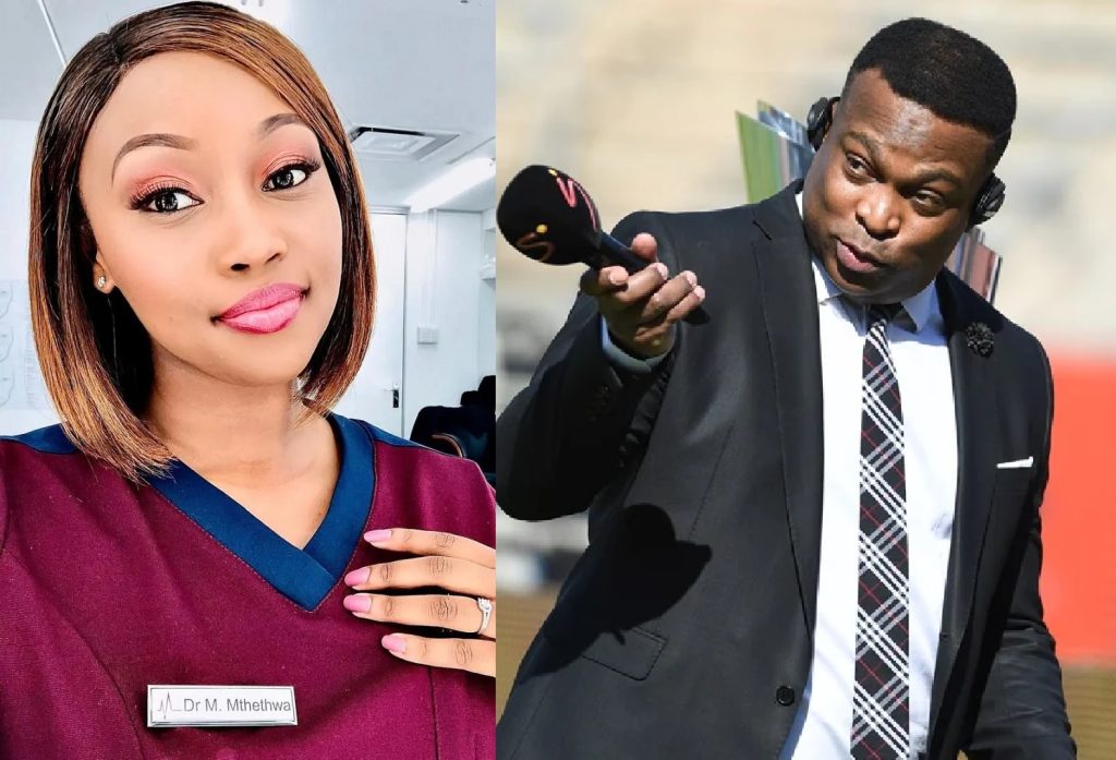 Robert Marawa allegedly dating Durban Gen actress Dr Mbali 'Nelisiwa ...