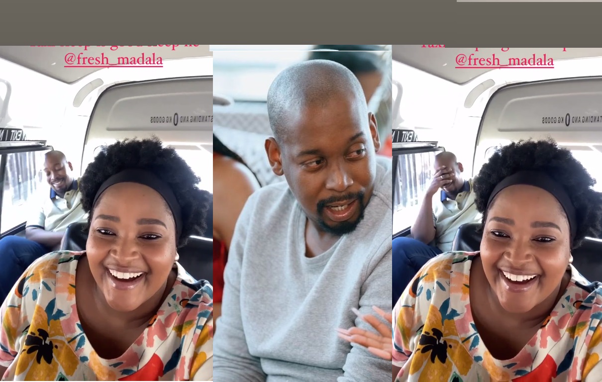 Lazy in real life? Watch Gomora actor Sbonga 'Khaya Mthembu' caught sleeping in a taxi by Pretty ...